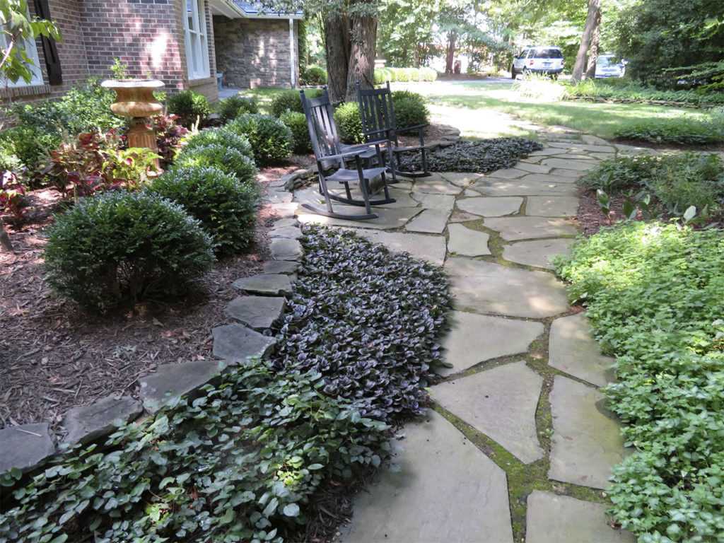 Natural Stone Steps, Patios & Walkways - Wentworth Nursery